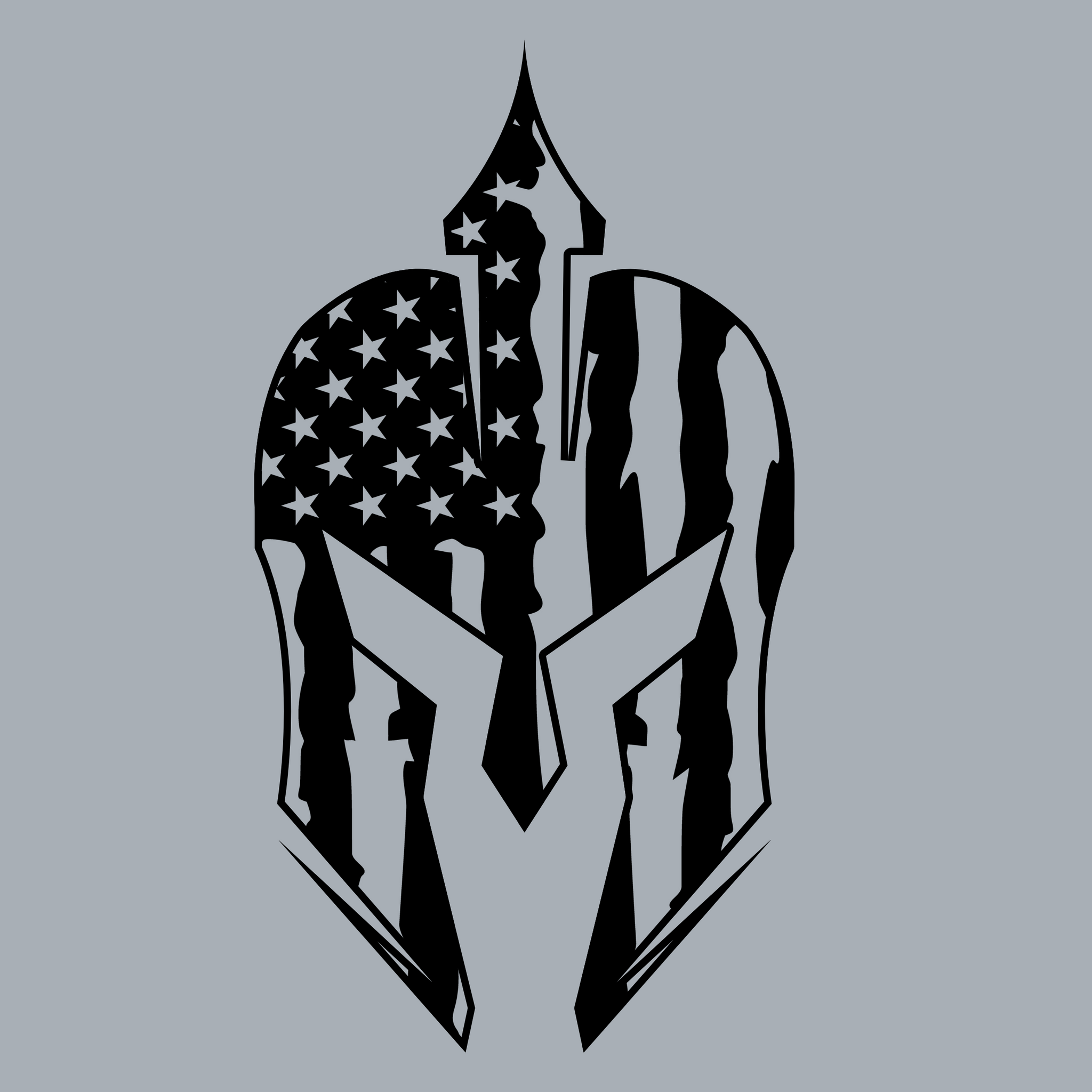 Gladiator Helmet with flag – That’s Ducked Up