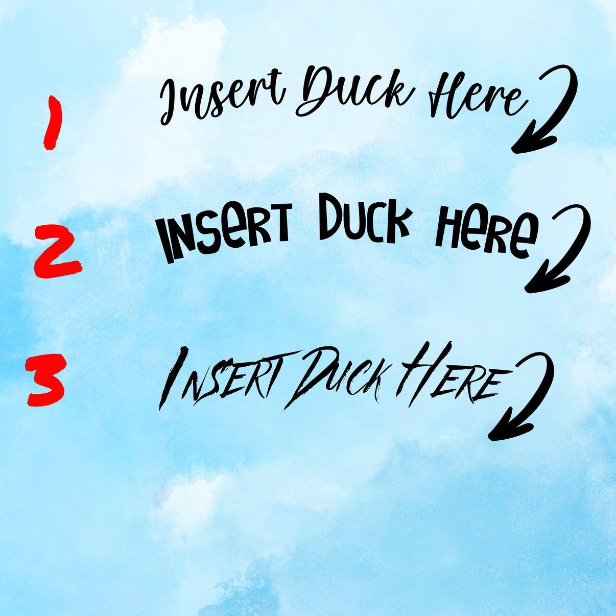 Insert Duck Here – That’s Ducked Up