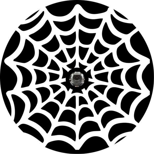 Spider Web Spare Tire Cover – That’s Ducked Up