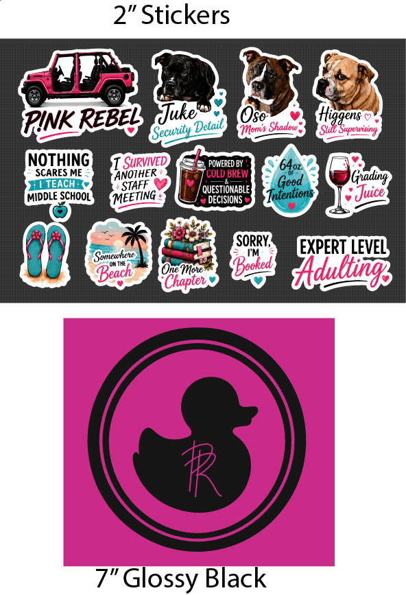 Custom Stickers and Duck – That’s Ducked Up