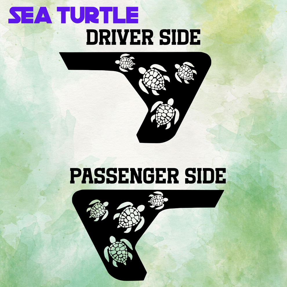 Fender Vent Decal - Sea Turtle – That’s Ducked Up